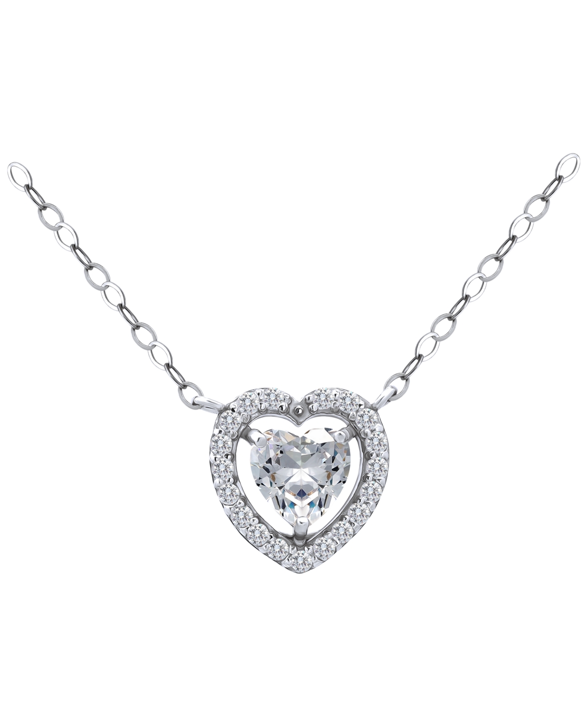 Click here for Giani Bernini Heart Cut Necklace (1-1/2 ct. t.w.)... prices