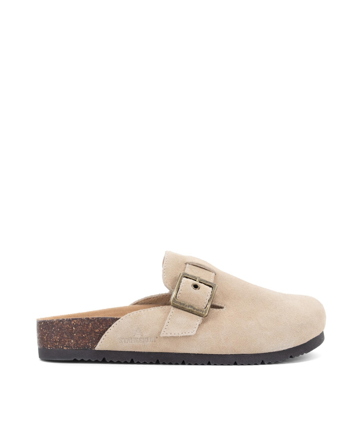 Click here for Staheekum Womens Crescent Buckle Clog - Sand prices