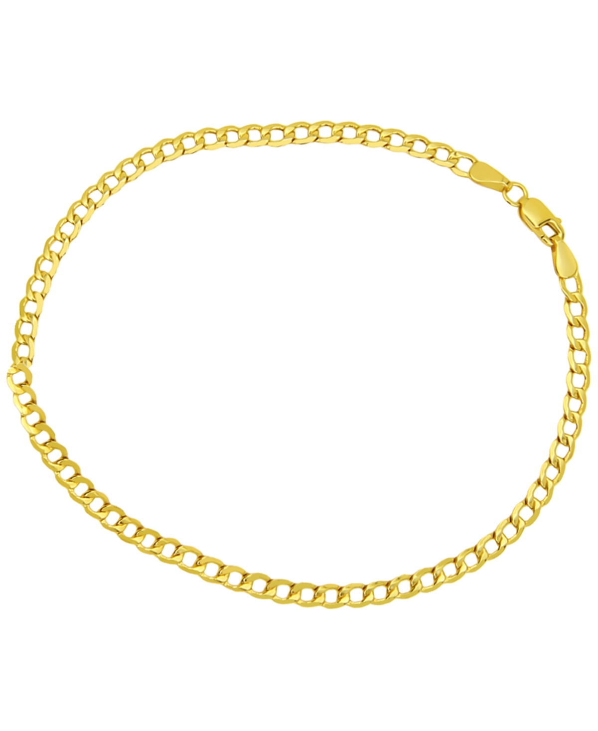 Click here for Macys Curb Link Bracelet in 18k Yellow Gold - Yell... prices