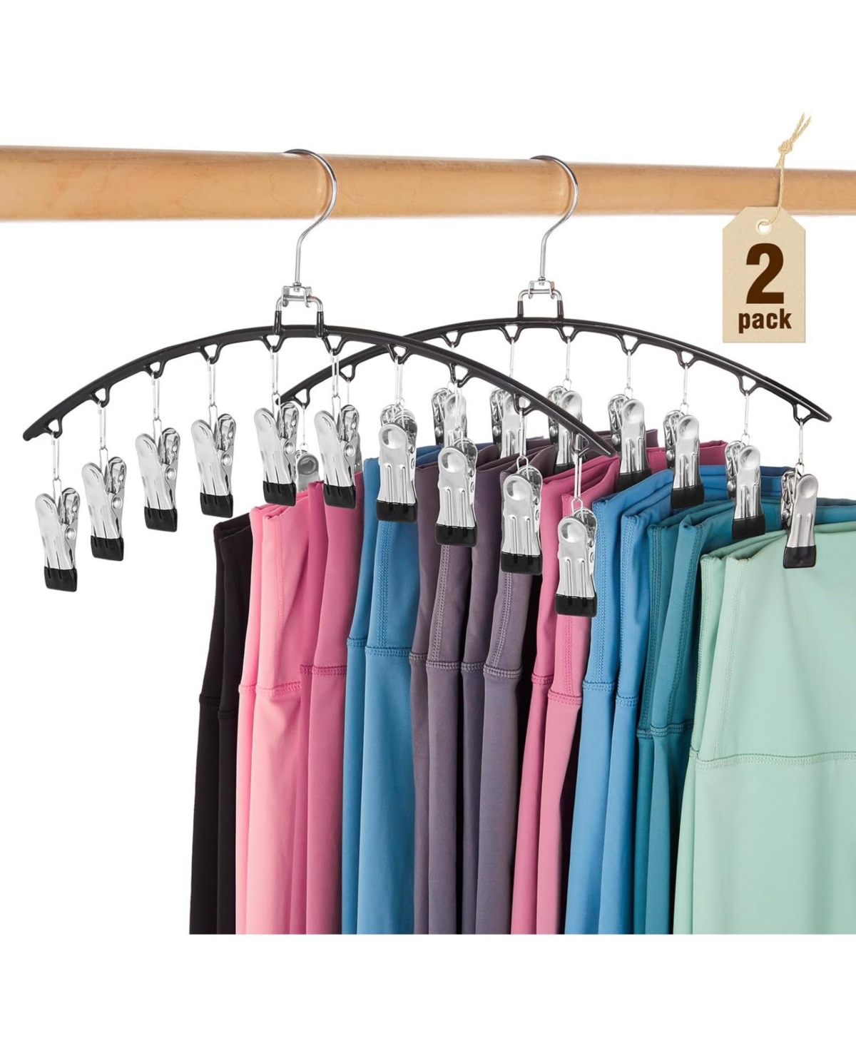 Click here for House Day Legging Organizer  Metal Yoga Pants Hang... prices