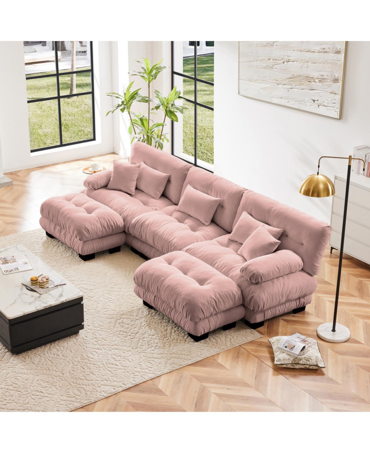 Click here for Streamdale Furniture Streamdale Luxury Modular Sec... prices