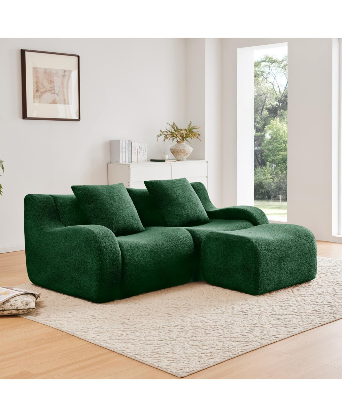 Click here for Streamdale Furniture Streamdale L-Shaped Teddy Fab... prices