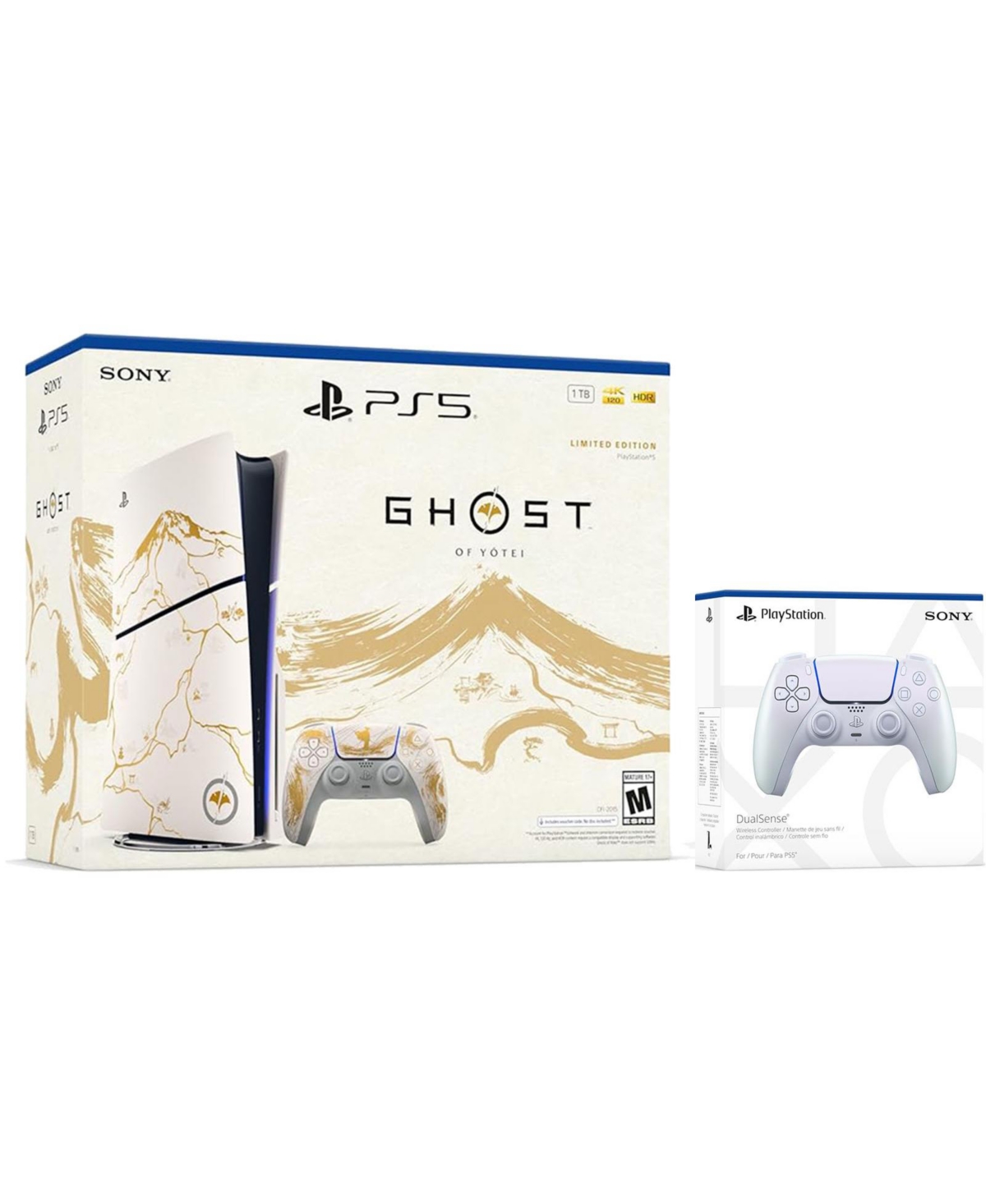Click here for Sony PlayStation 5 Ghost of Yotei Disc Bundle + Ex... prices