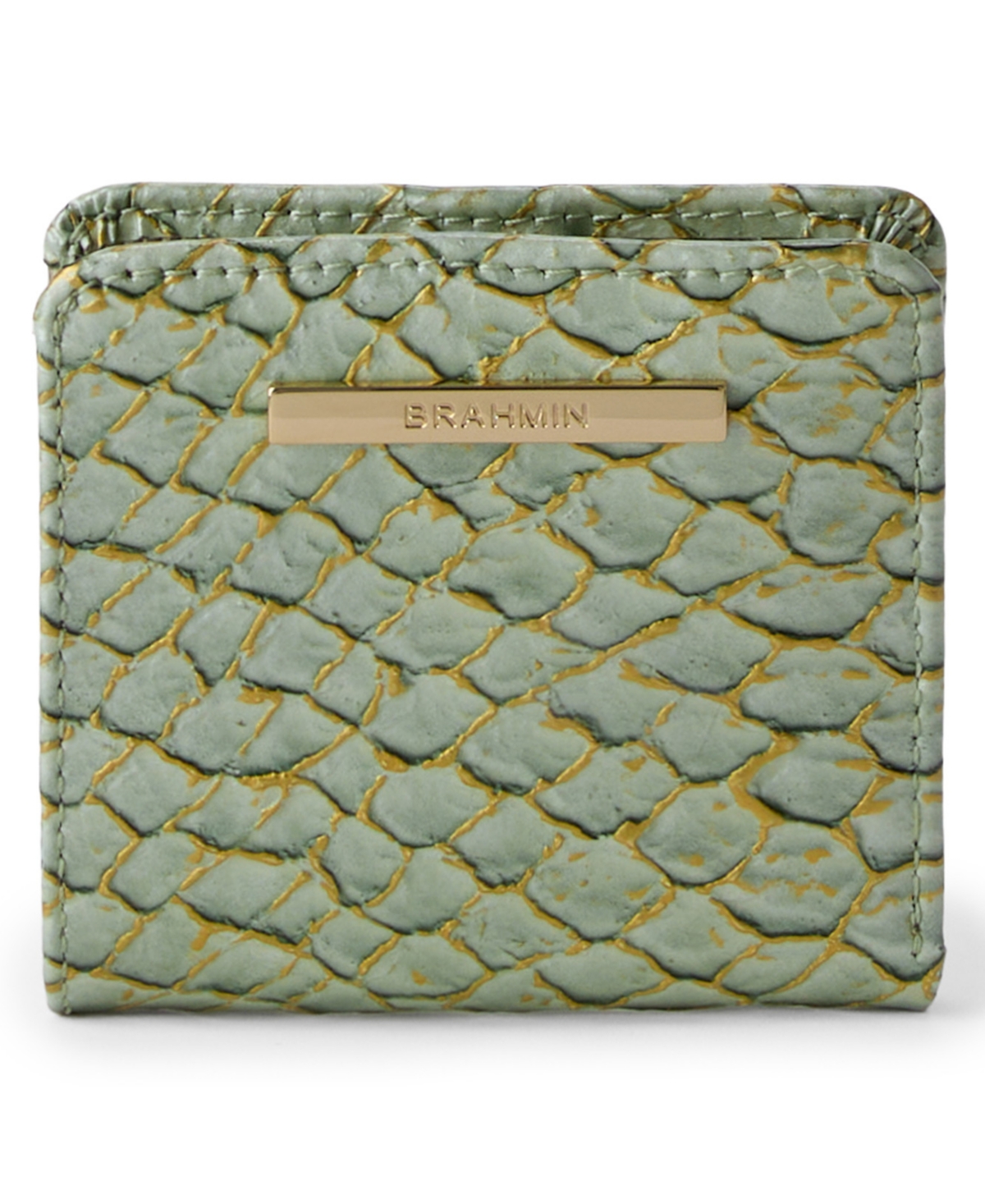 Click here for Brahmin Womens Jane Leather Wallet - Mint Novella prices