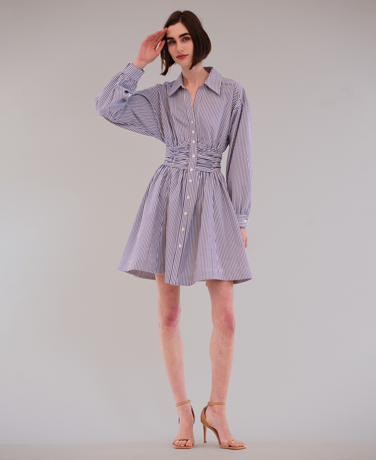 Click here for julia jordan Womens Collared Short Shirt Dress - B... prices