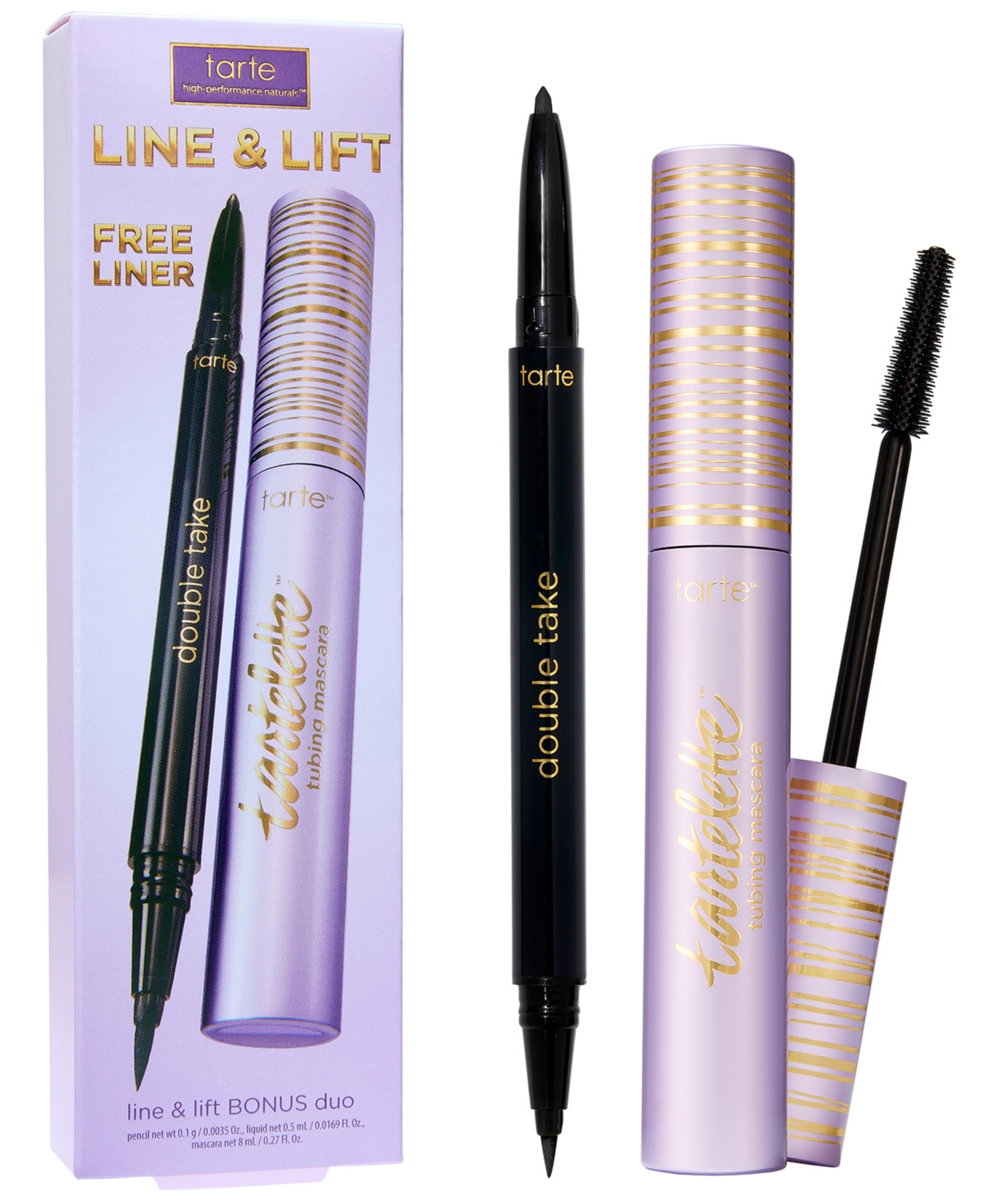 Click here for Tarte Line & Lift Mascara and Eyeliner Bonus Duo -... prices