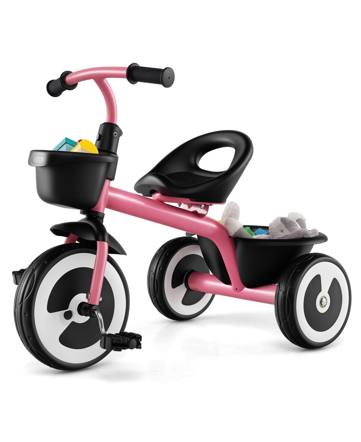 Click here for Sugift Toddler Tricycle with Adjustable Seat and S... prices