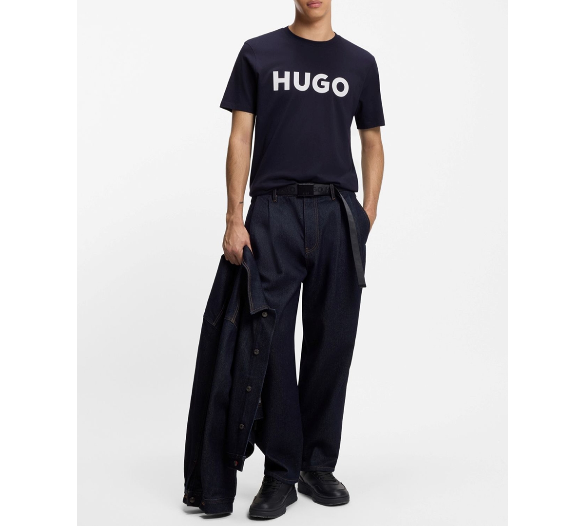 Click here for Boss by Hugo Boss Mens Dulivio Logo Graphic T-Shir... prices