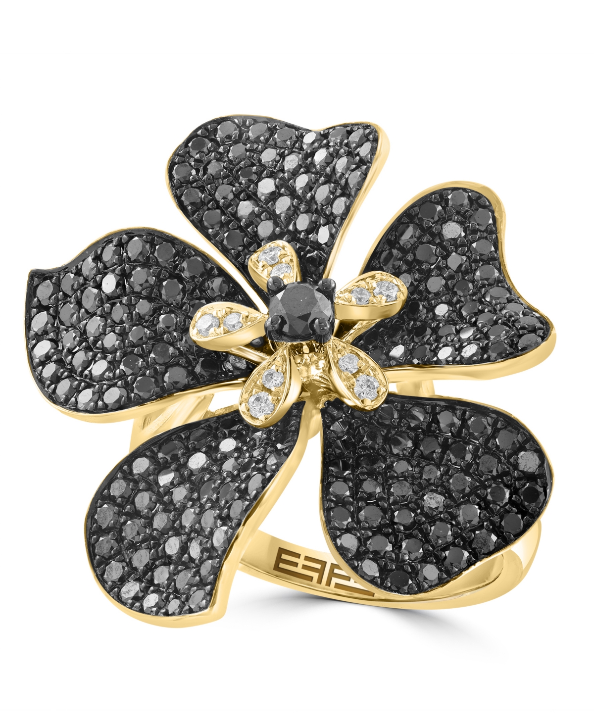 Click here for Effy Collection White & Black Diamond Ring (2 ct.... prices