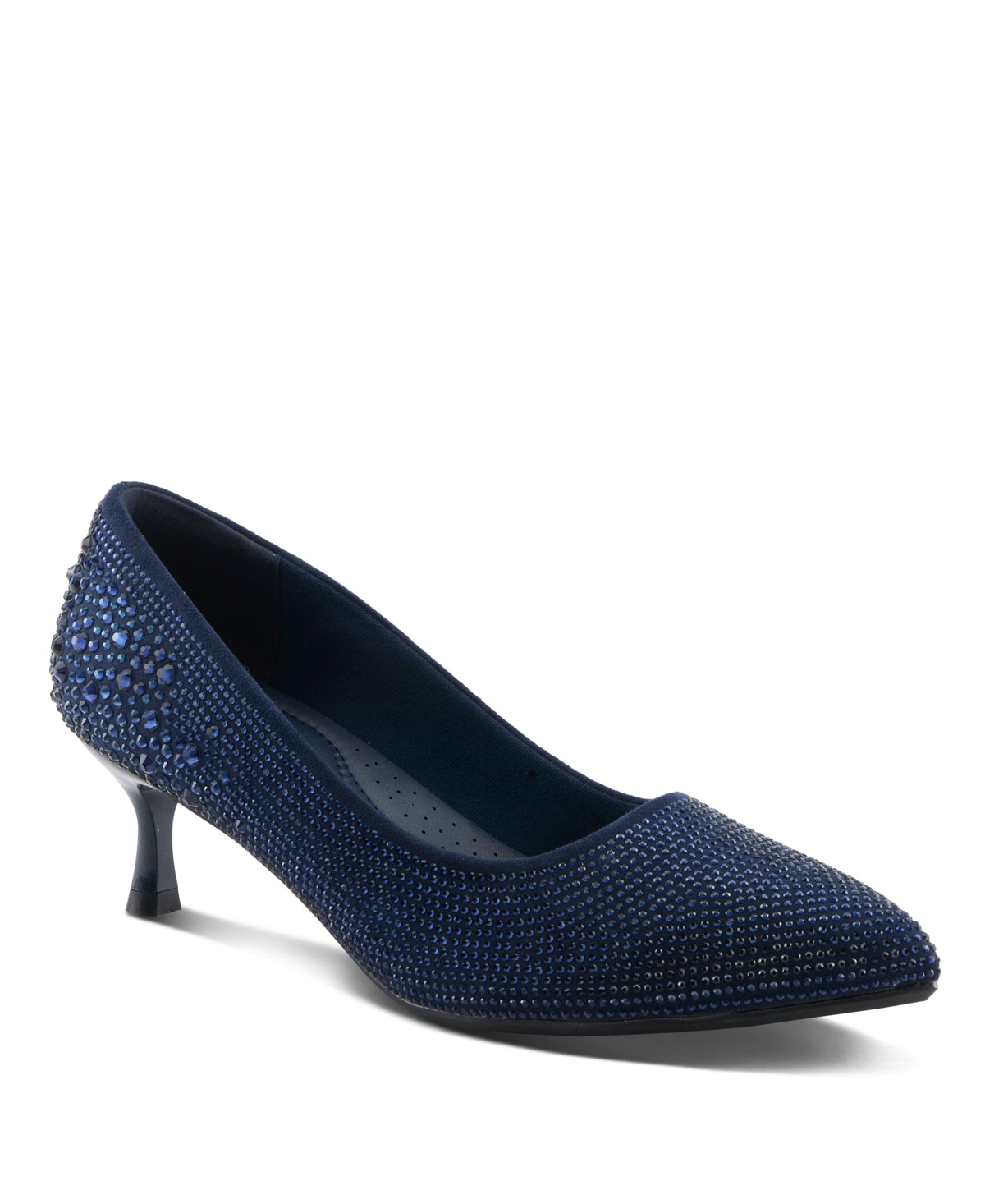 Click here for Patrizia Tyanna Womens Kitten Heel Pump Textile Up... prices