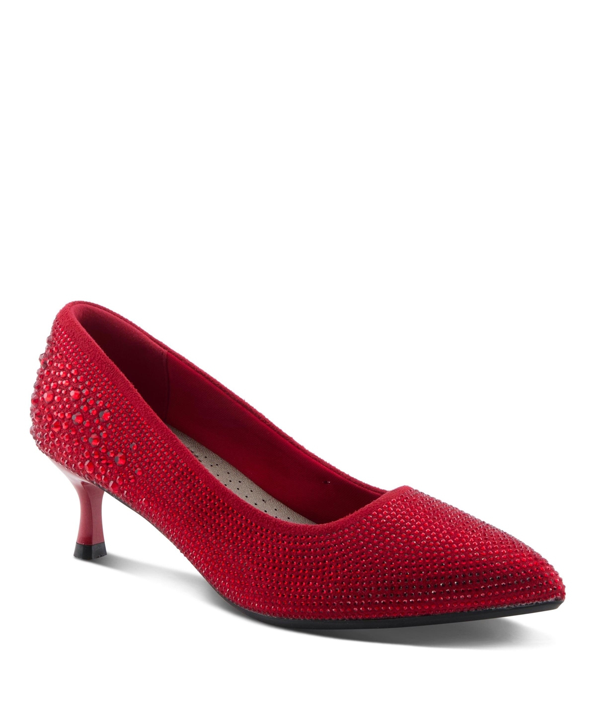 Click here for Patrizia Tyanna Womens Kitten Heel Pump Textile Up... prices