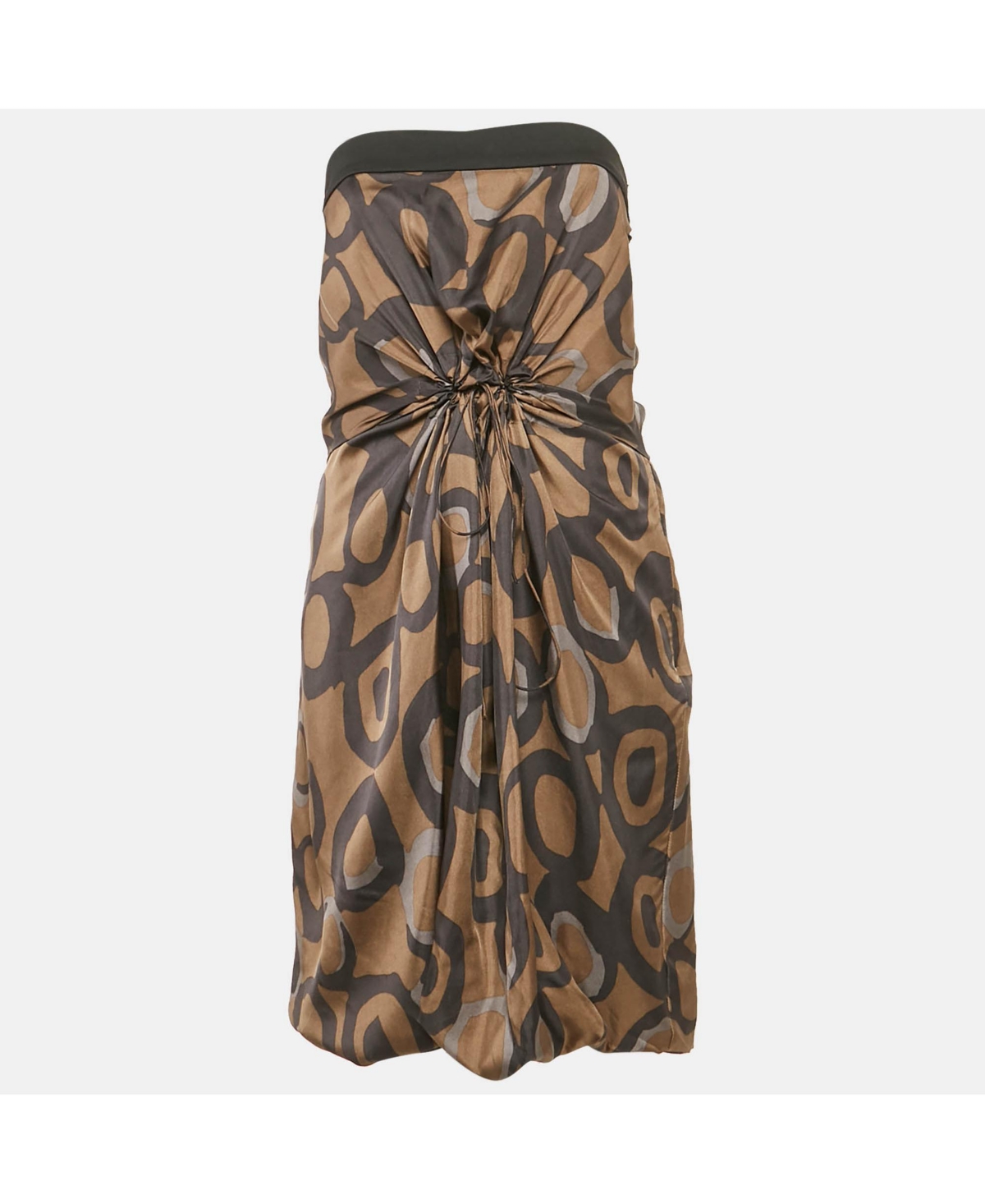 Click here for Pre-Owned Chloe Womens Green Printed Silk Knit Det... prices