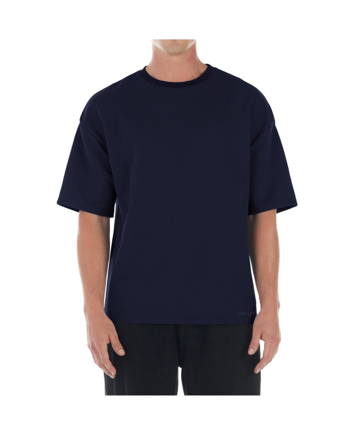 Click here for Nana Judy Mens Roxford Boxy T-Shirt - Navy prices