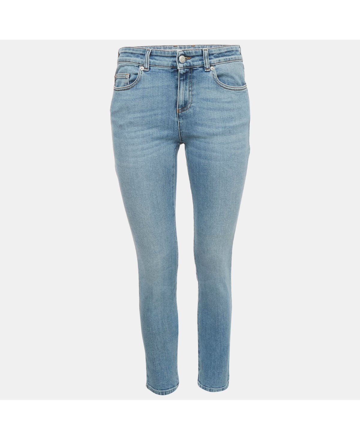 Click here for Pre-Owned Alexander Mcqueen Womens Blue Embroidere... prices