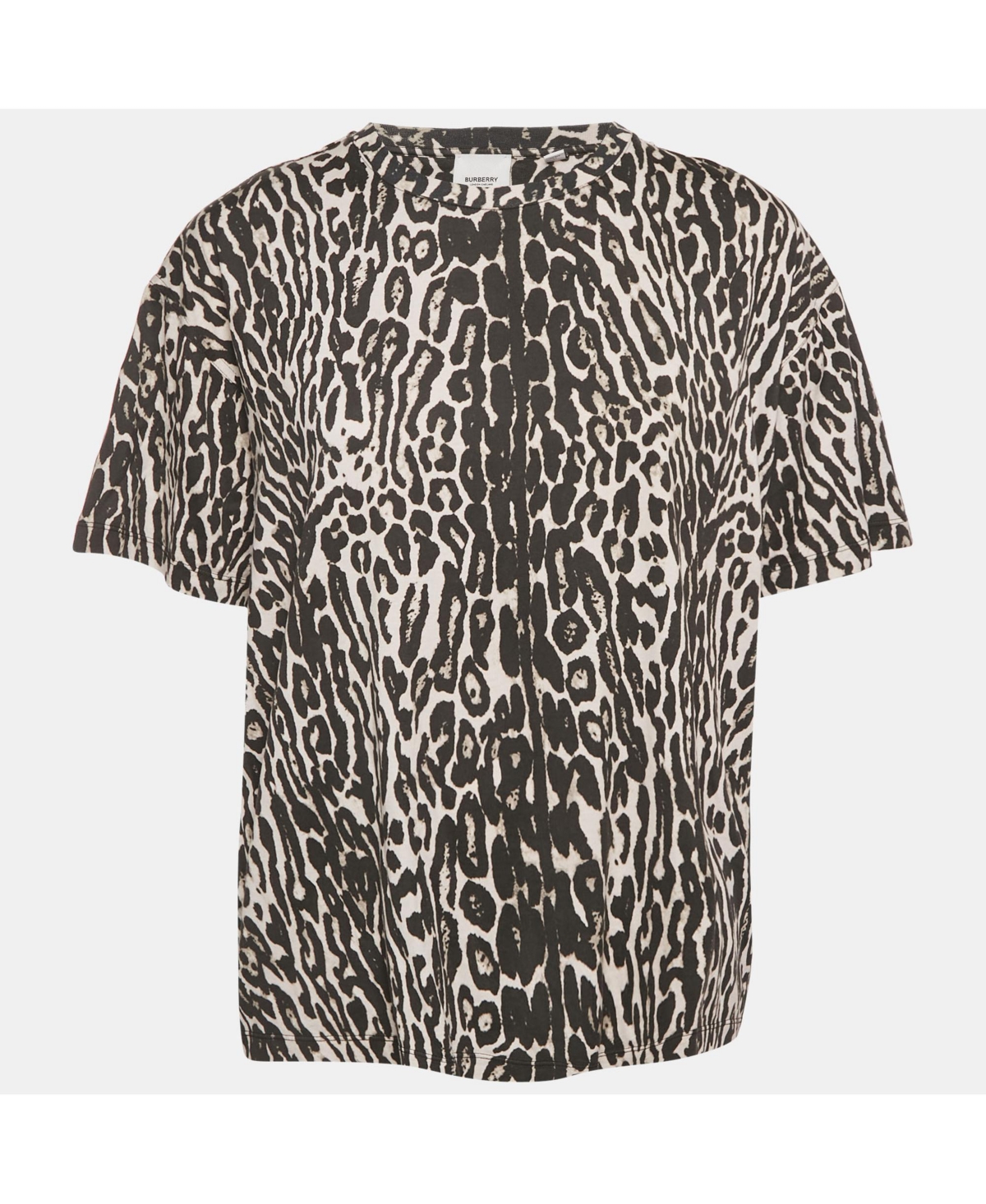 Click here for Pre-Owned Burberry Womens Monochrome Leopard Print... prices