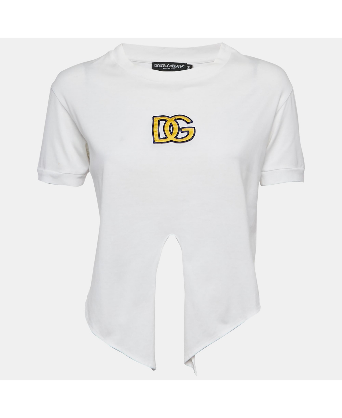 Click here for Pre-Owned Dolce & Gabbana Womens Logo Embroidered... prices