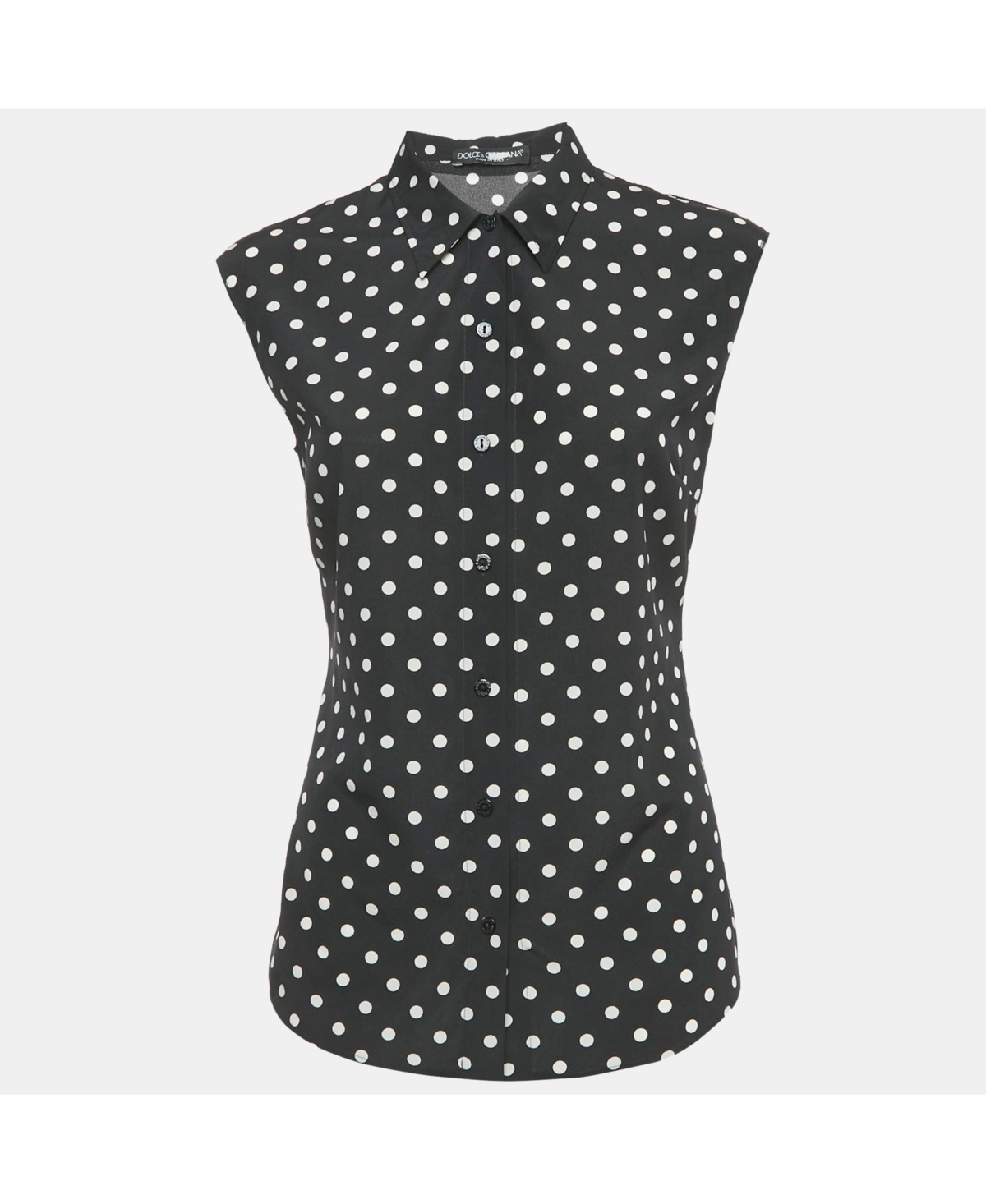 Click here for Pre-Owned Dolce & Gabbana Womens Polka Dots Chiffo... prices