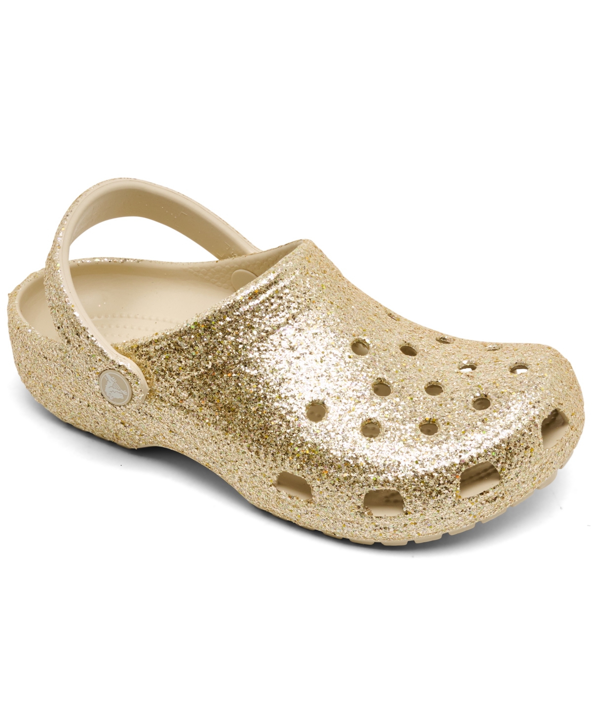 Click here for Crocs Little Girls Chunky Glitter Classic Clogs fr... prices