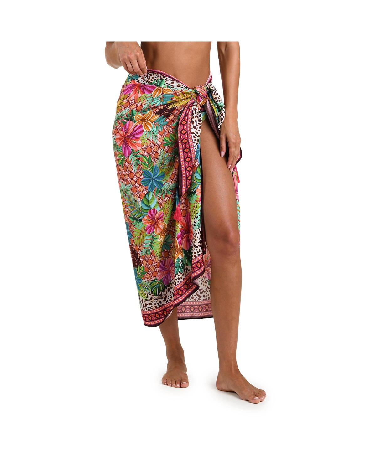 Click here for Sunshine 79 Womens Paradise Heat Pareo - Multi prices