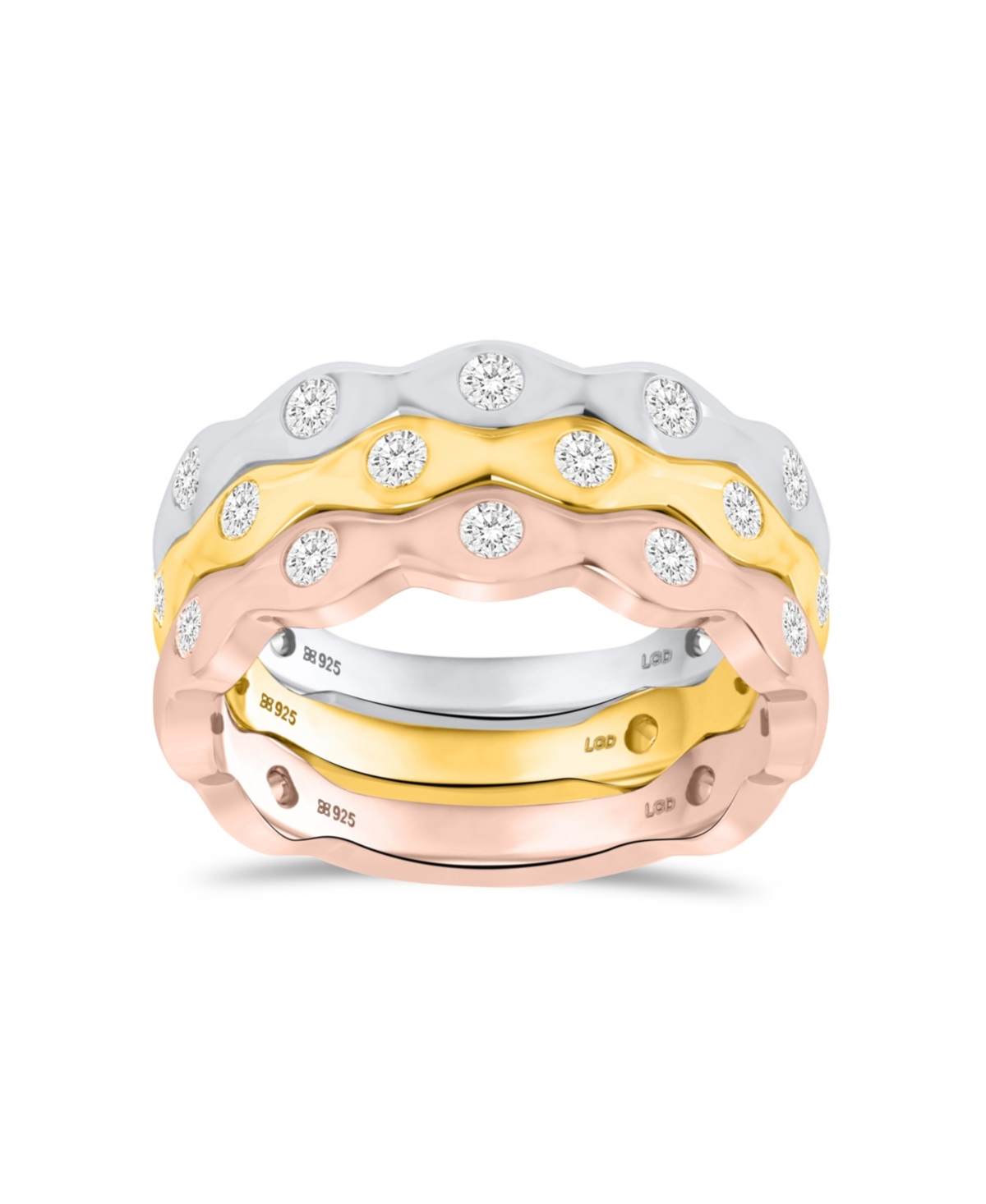 Click here for Forever Grown Diamonds 3-Pc. Lab-Grown Diamond Sta... prices