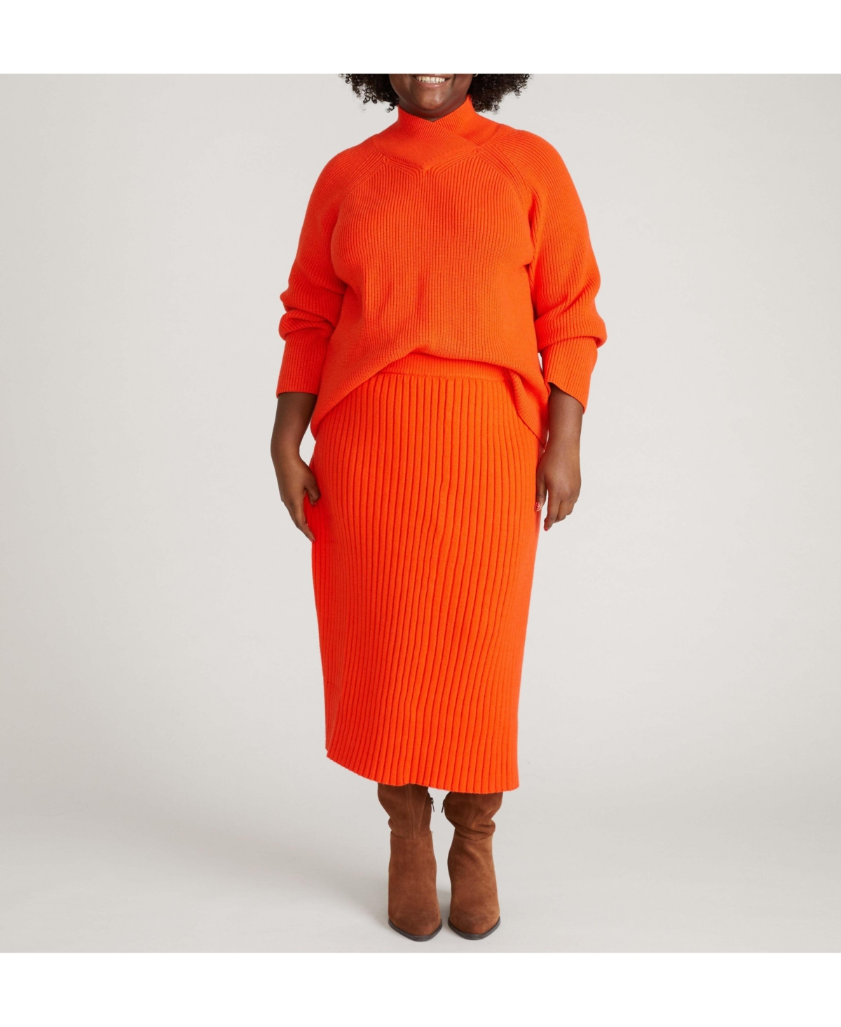 Click here for Universal Standard Plus Size Risa Sweater Skirt -... prices