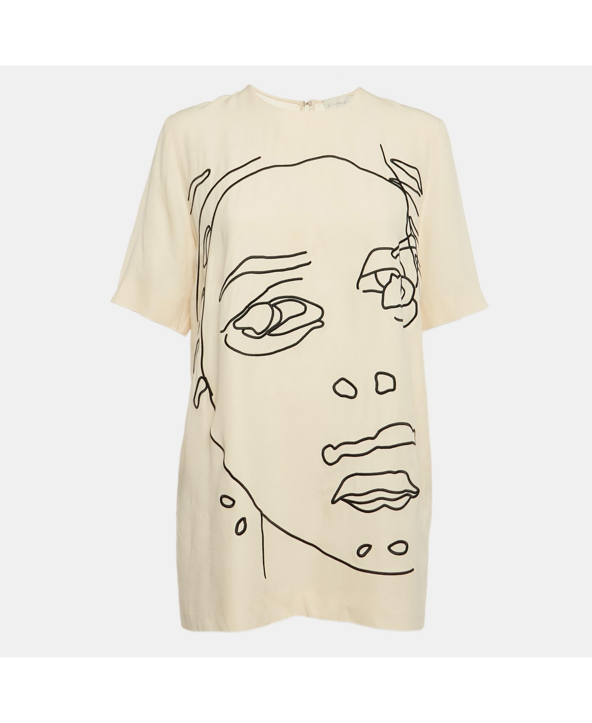 Click here for Pre-Owned Stella Mccartney Womens Cream Embroidere... prices