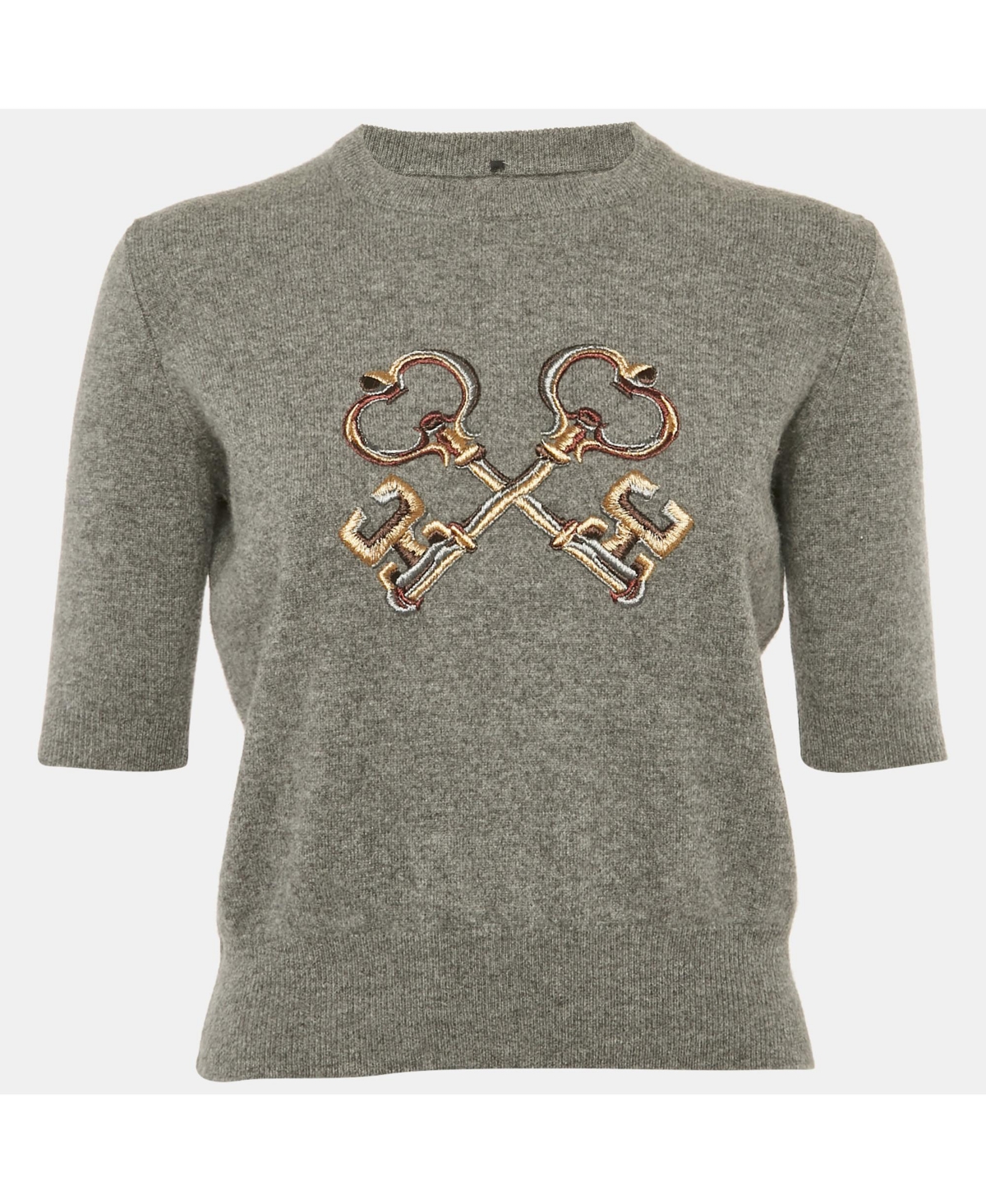 Click here for Pre-Owned Dolce & Gabbana Womens Grey Embroidered... prices