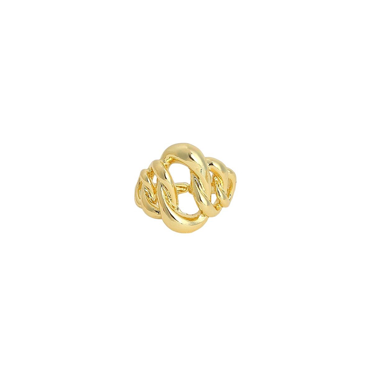 Click here for Sohi Womens The Small Link Statement Ring - Gold prices