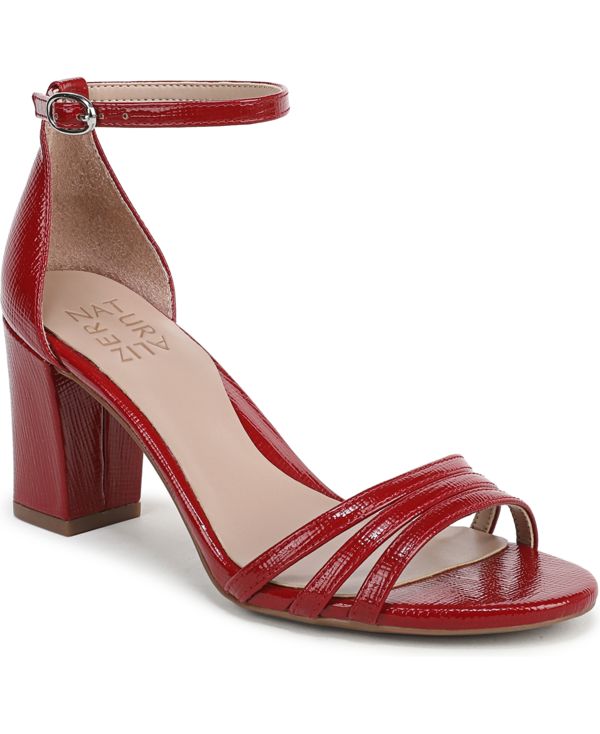 Click here for Naturalizer Womens Heidi Strappy Sandals - Red Tex... prices