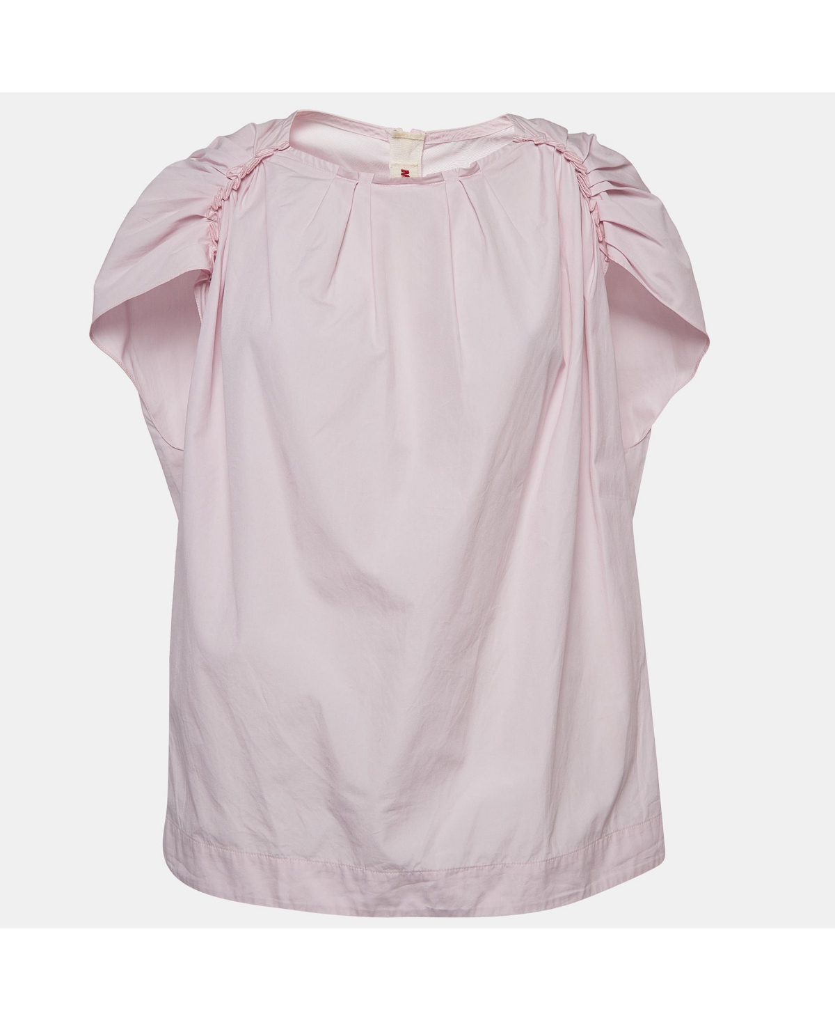 Click here for Pre-Owned Marni Womens Powder Pink Cotton Pleated... prices