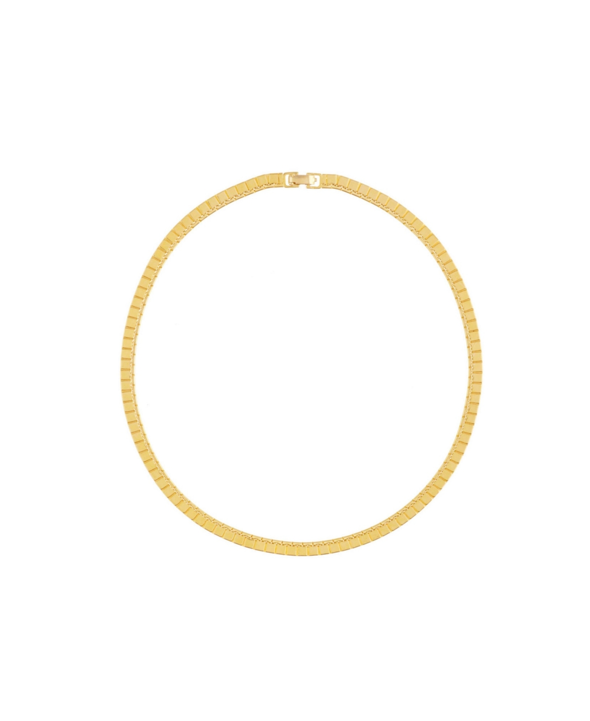 Click here for Susan Caplan 1980s Vintage Monet Square Link Neckl... prices