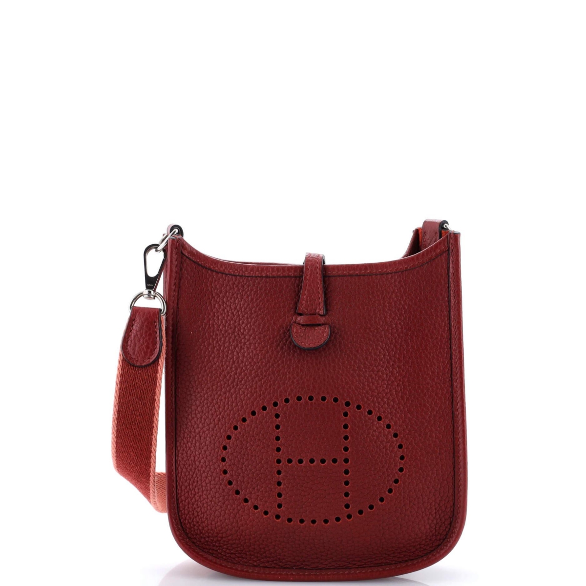 Click here for Pre-Owned HERMES Tpm Evelyne Bag Gen Iii Clemence... prices