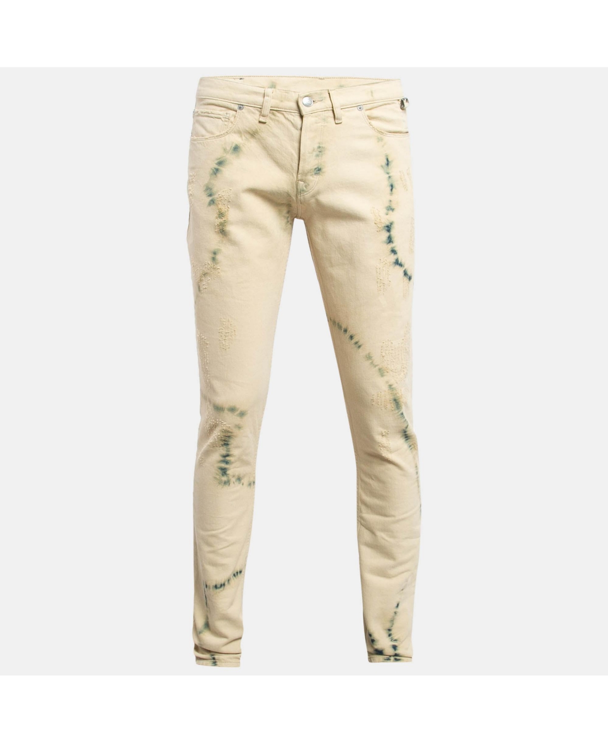 Click here for Pre-Owned Zadig & Voltaire Mens Cream Tie Dye Deni... prices