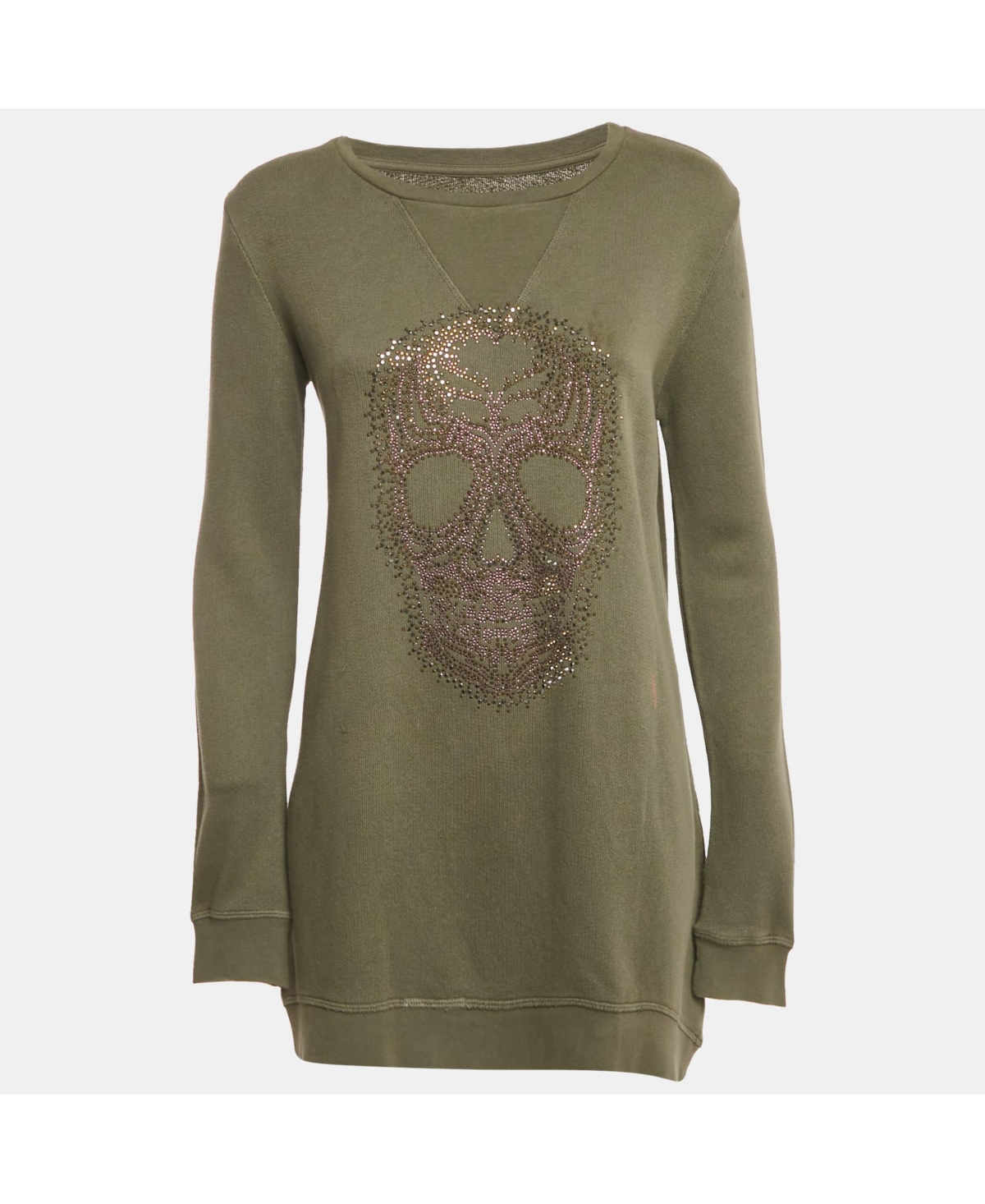 Click here for Pre-Owned Zadig & Voltaire Womens Sage Green Skull... prices