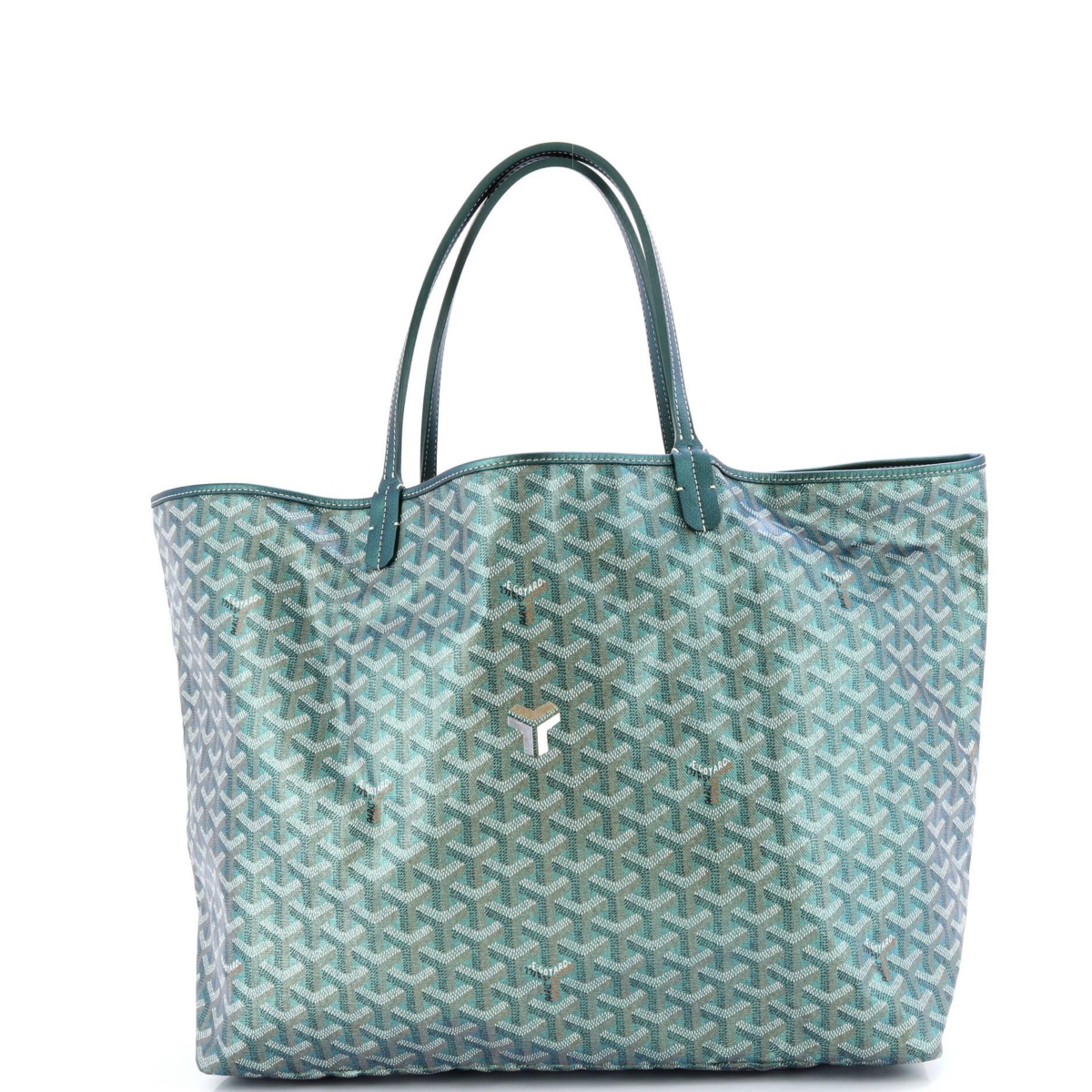 Click here for Pre-Owned Goyard Gm Saint Louis Tote Precious Meta... prices