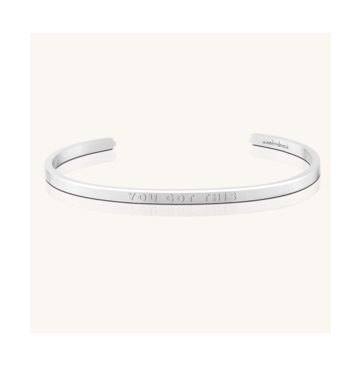 Click here for Mantra Gold You Got This Bracelets - Silver / whis... prices