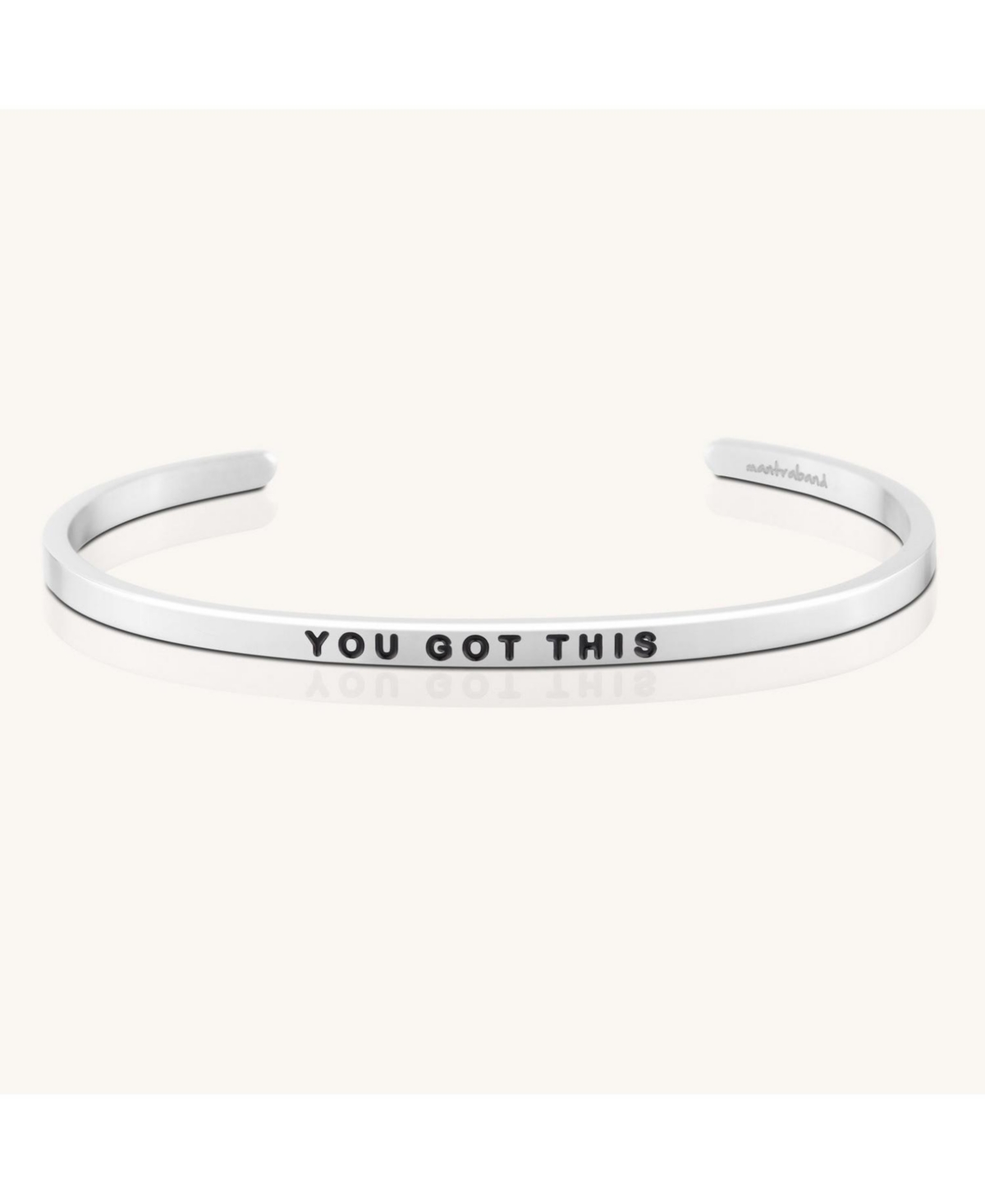Click here for Mantra Gold You Got This Bracelets - Silver / orig... prices