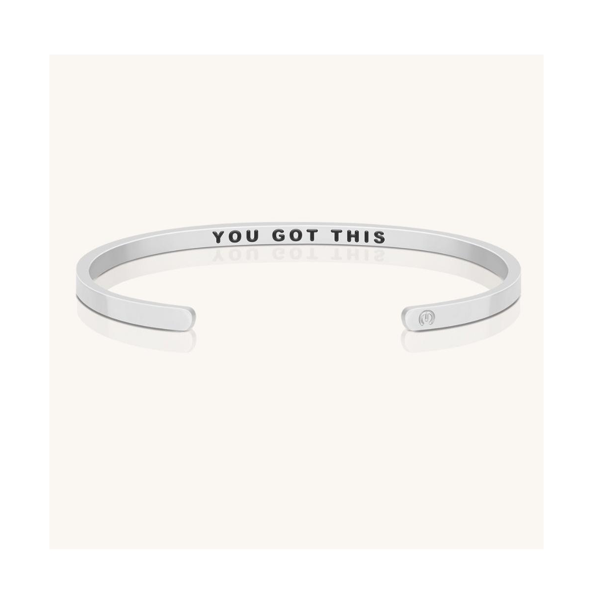Click here for Mantra Gold You Got This Bracelets - Silver / with... prices