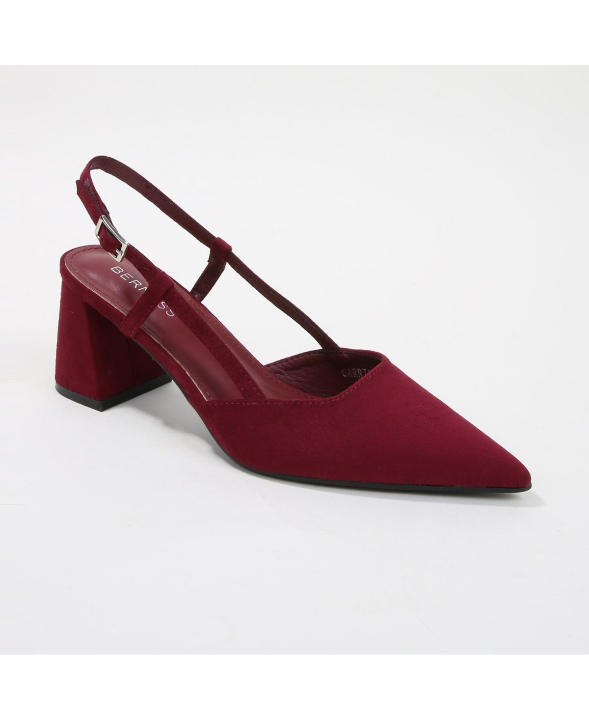 Click here for Berness Womens Carrington Faux Suede Slingback Blo... prices