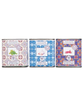 Verve Culture Infused EVOO Gift Set in Box (Basil, Chili, Garlic) - Macy's