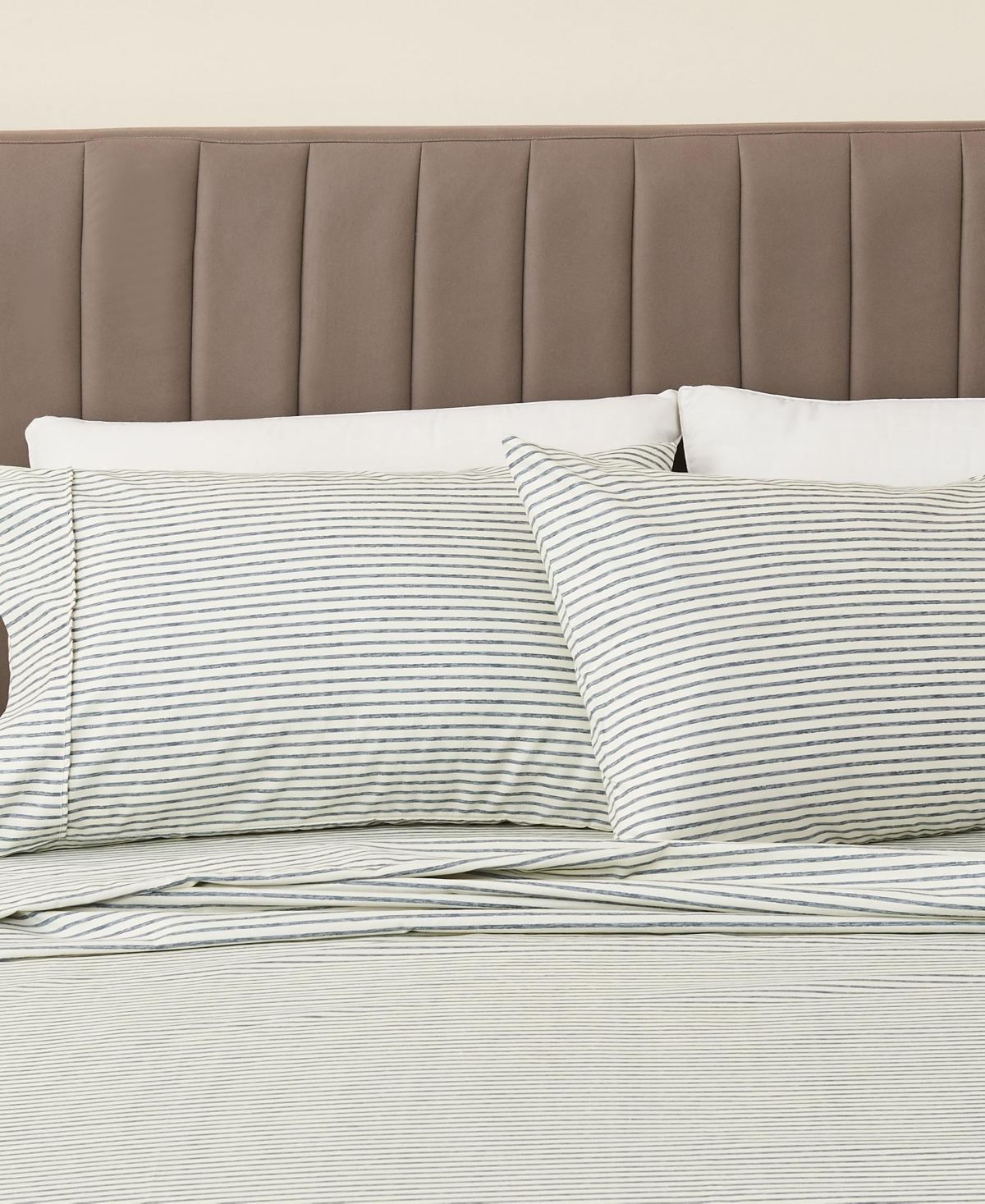 Click here for Linery & Co. Ultra-Soft Striped Brushed Microfiber... prices