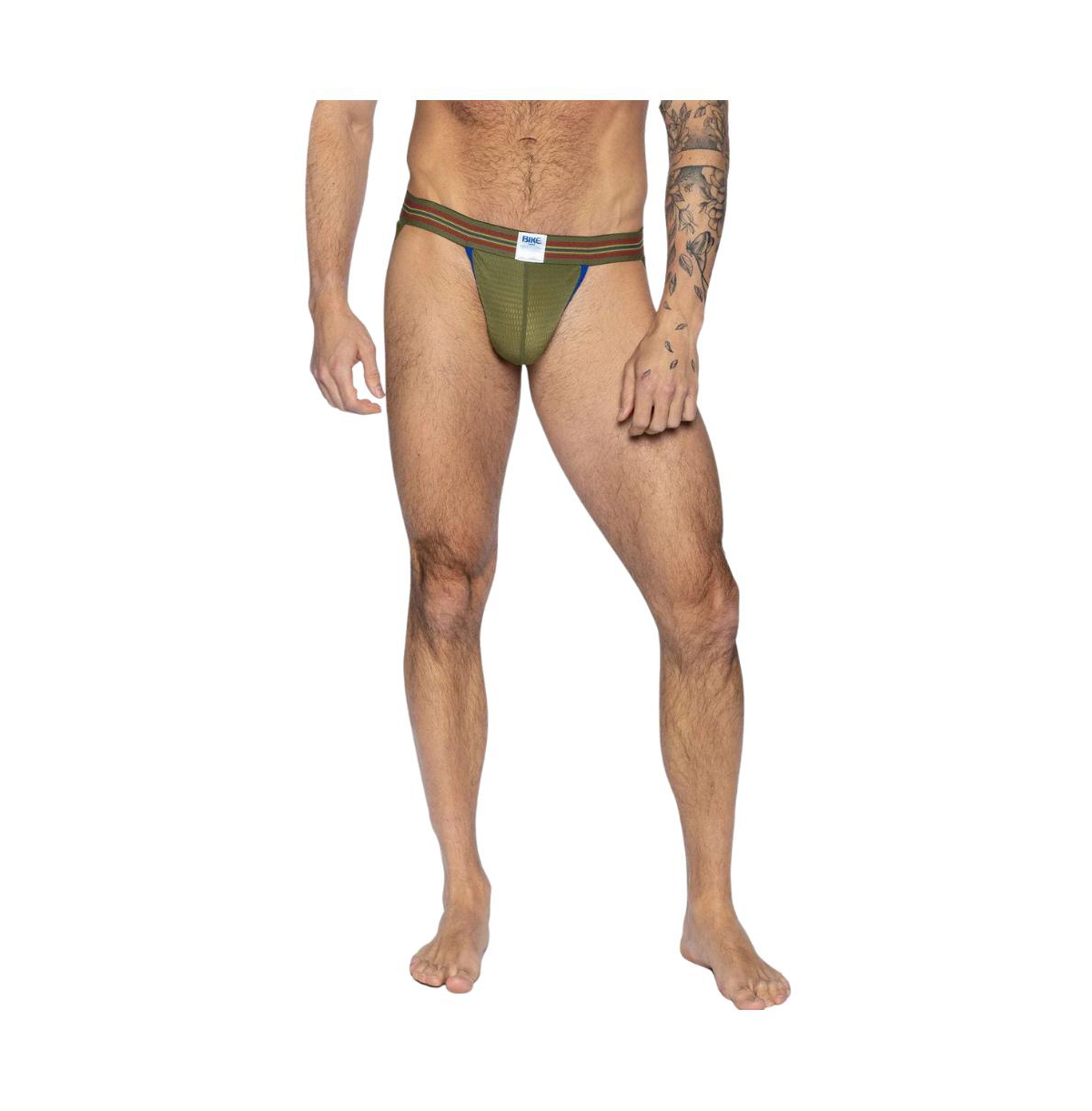 Click here for Bike Athletic Mens Mesh Jockstrap - Medium Green prices