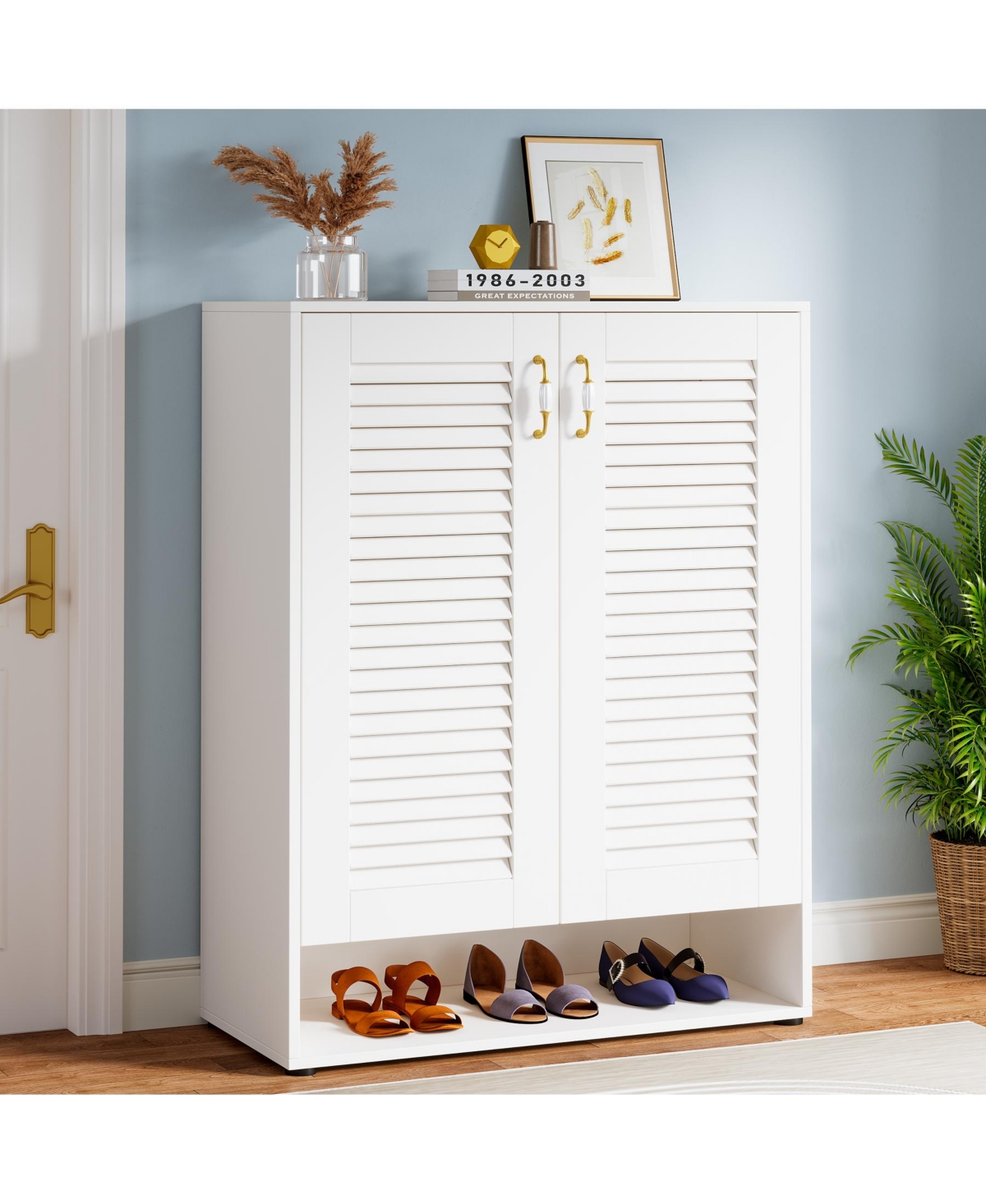 Click here for Tribesigns Bookcases & Shelves & Cabinets - White prices