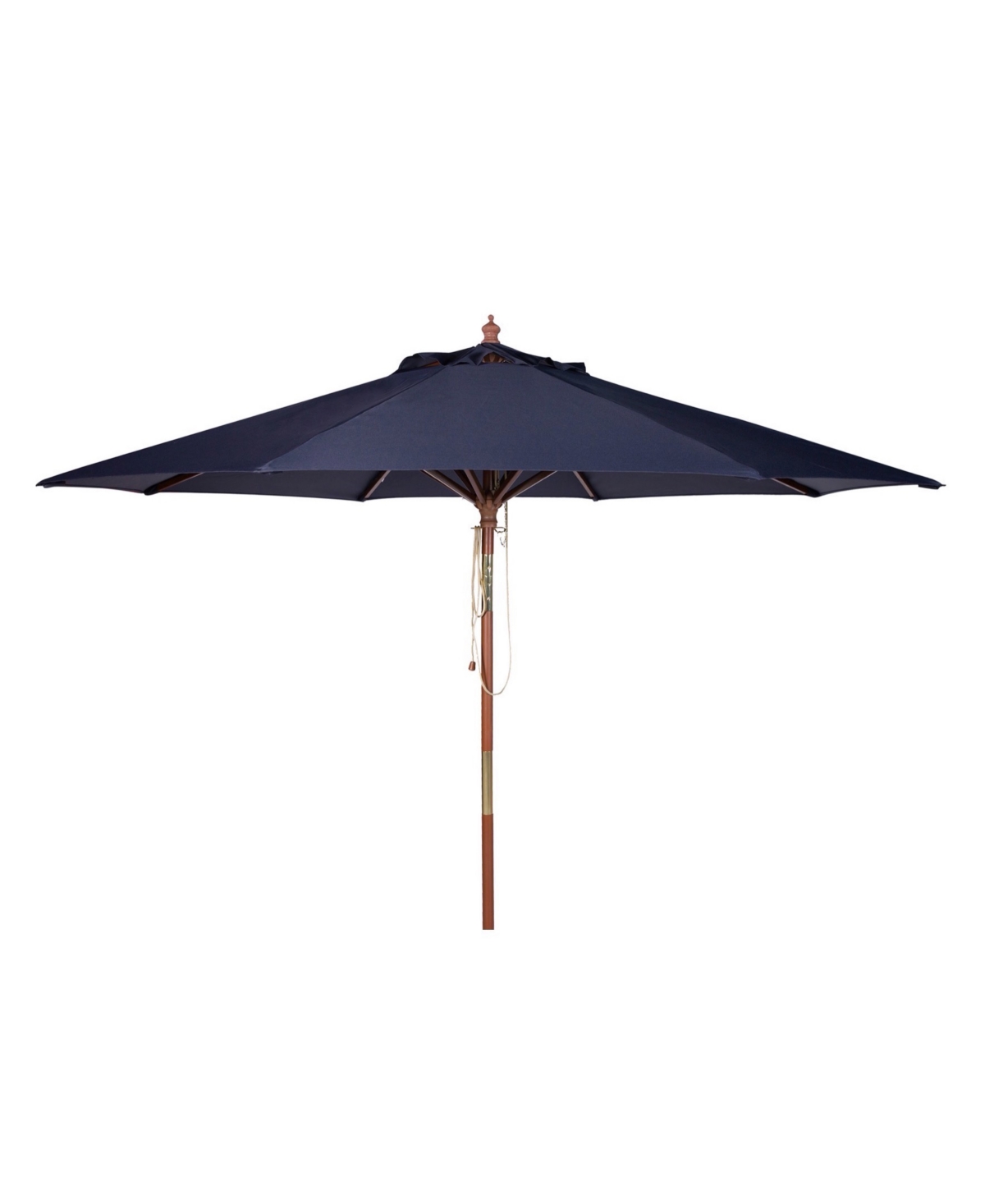 Click here for Cannes 9 Wooden Umbrella - Navy prices