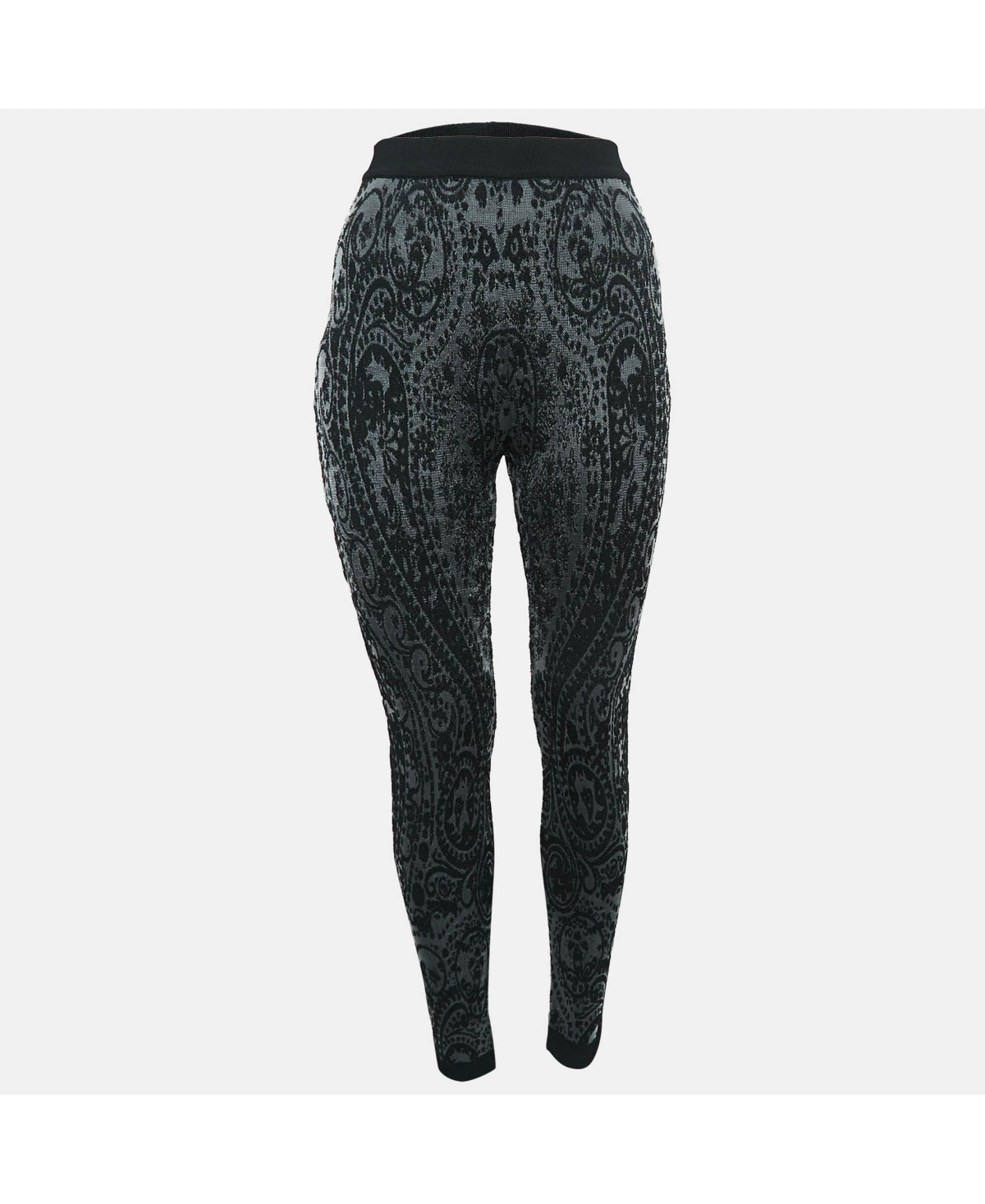Click here for Pre-Owned Balmain Womens Jacquard Jersey Leggings prices