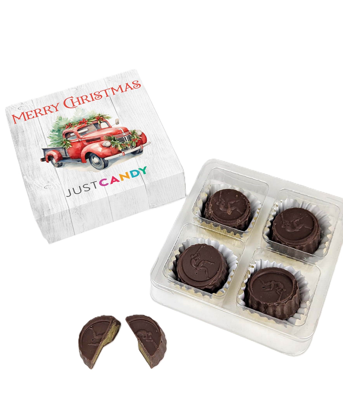 Click here for Just Candy Red Christmas Truck Dubai Chocolate Tru... prices