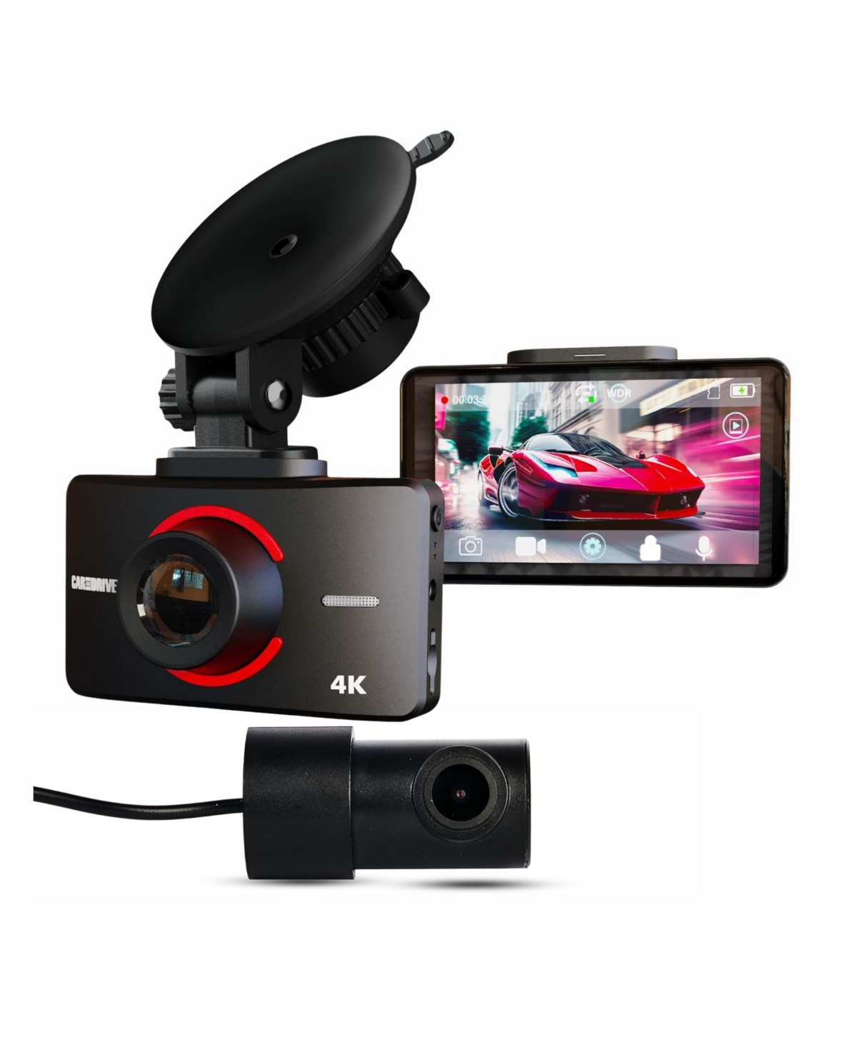 Click here for Car and Driver 4K Dual Dashcam System with Front &... prices