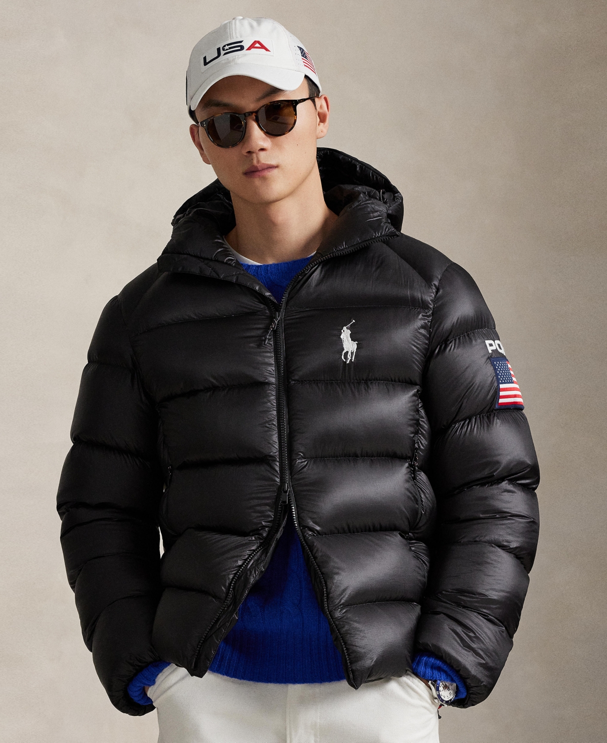 Click here for Polo Ralph Lauren Mens Hawthorne Flag Down Jacket... prices