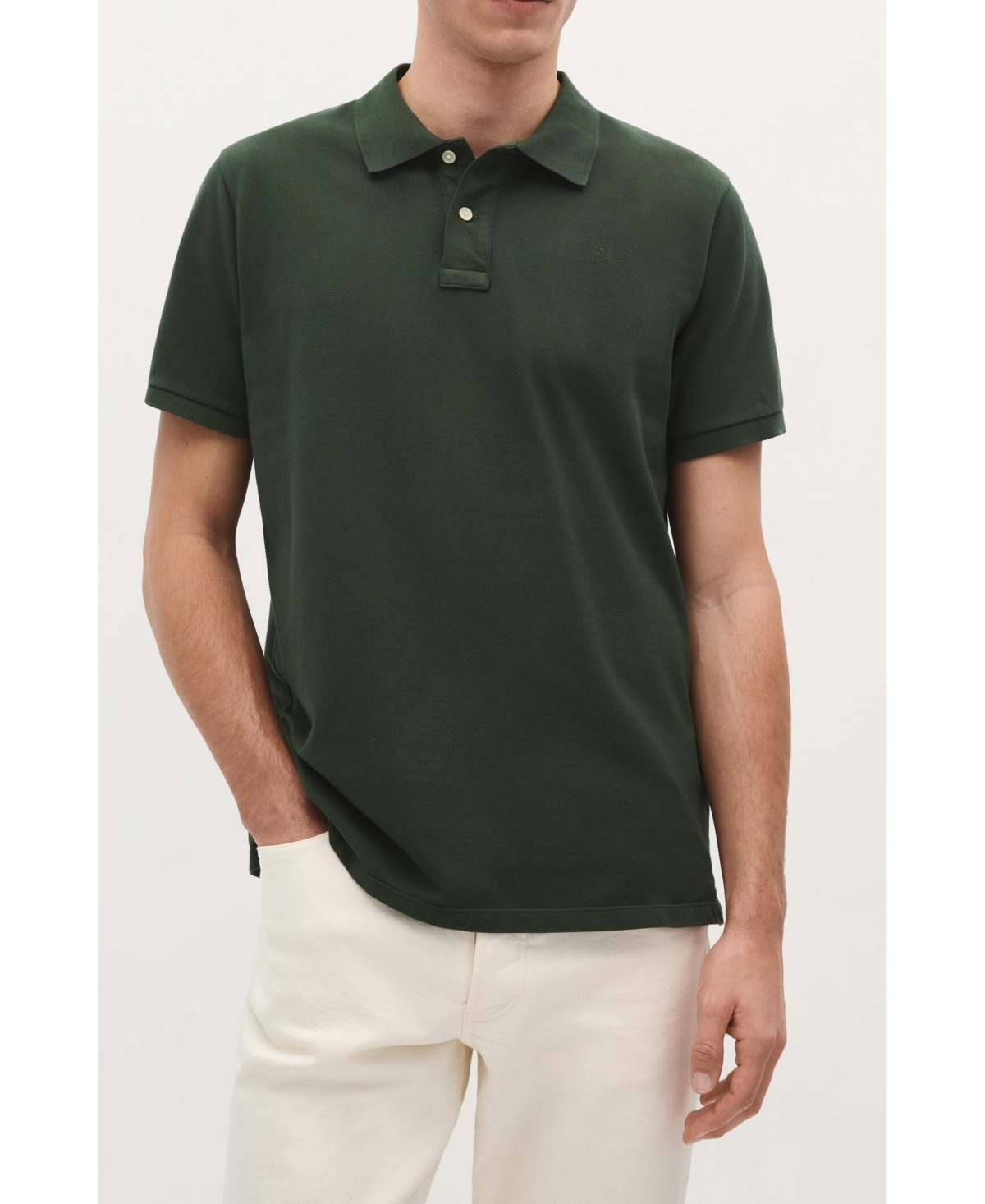 Click here for Scalpers Mens Basic Polo - Dark khaki prices