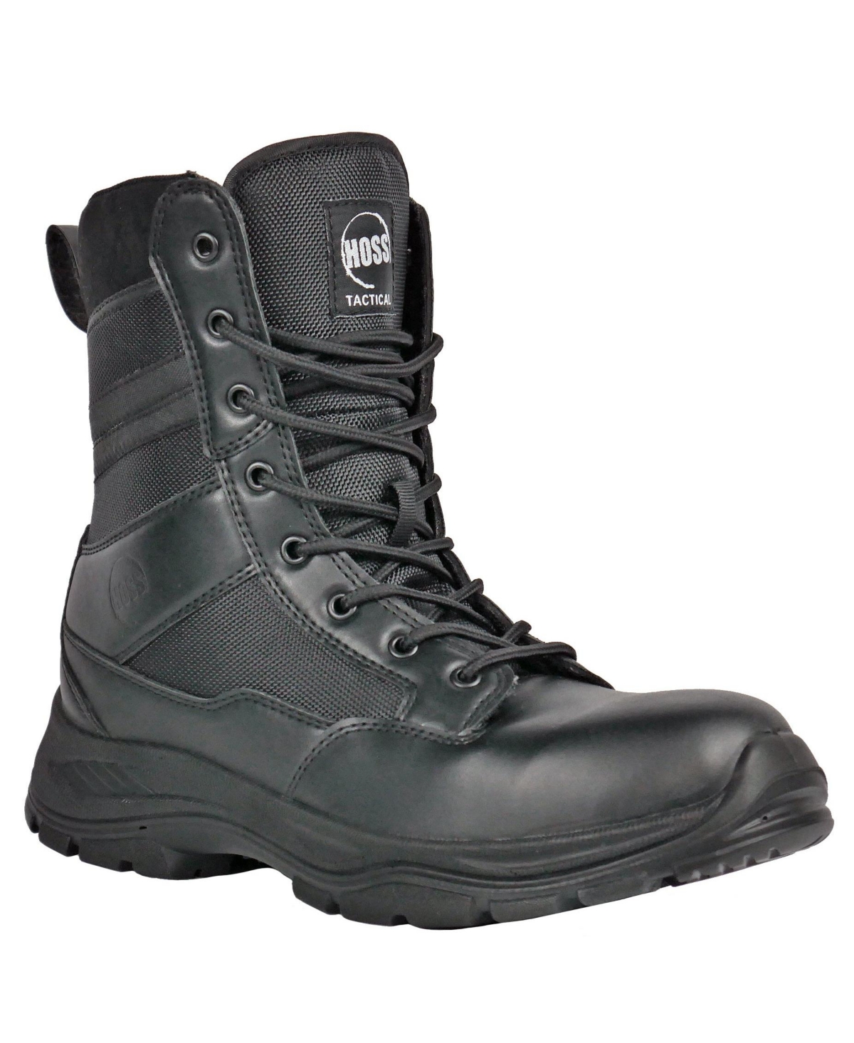 Click here for Hoss Boot Company Mens Watchman 8" Black Soft... prices